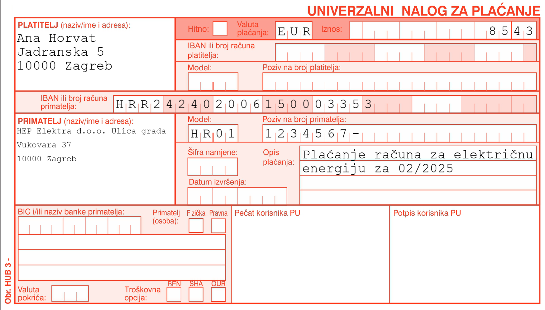 Kako ispuniti uplatnicu? (5 savjeta) - Prirucnik.hr